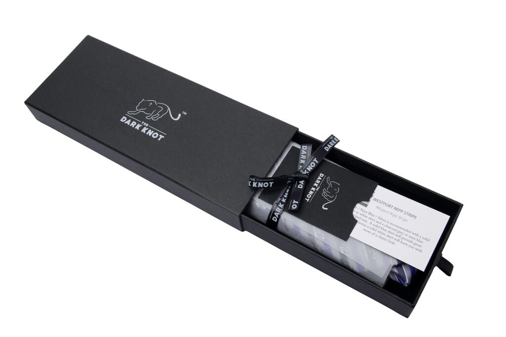 The Dark Knot Silk Ties Gift Box Packaging w/ recommendations for ...