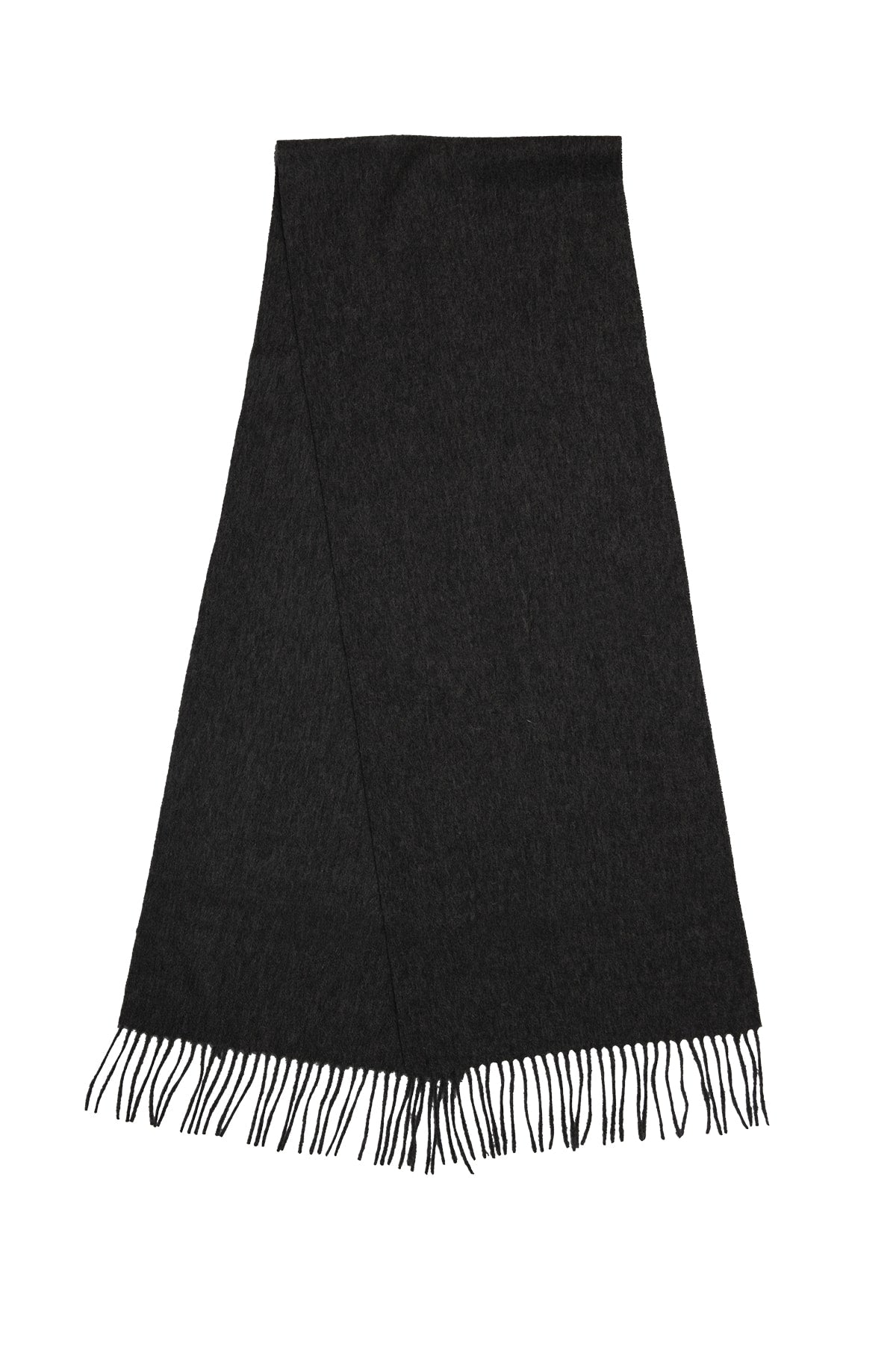 Great Neck Grey Solid Wool Scarf – The Dark Knot