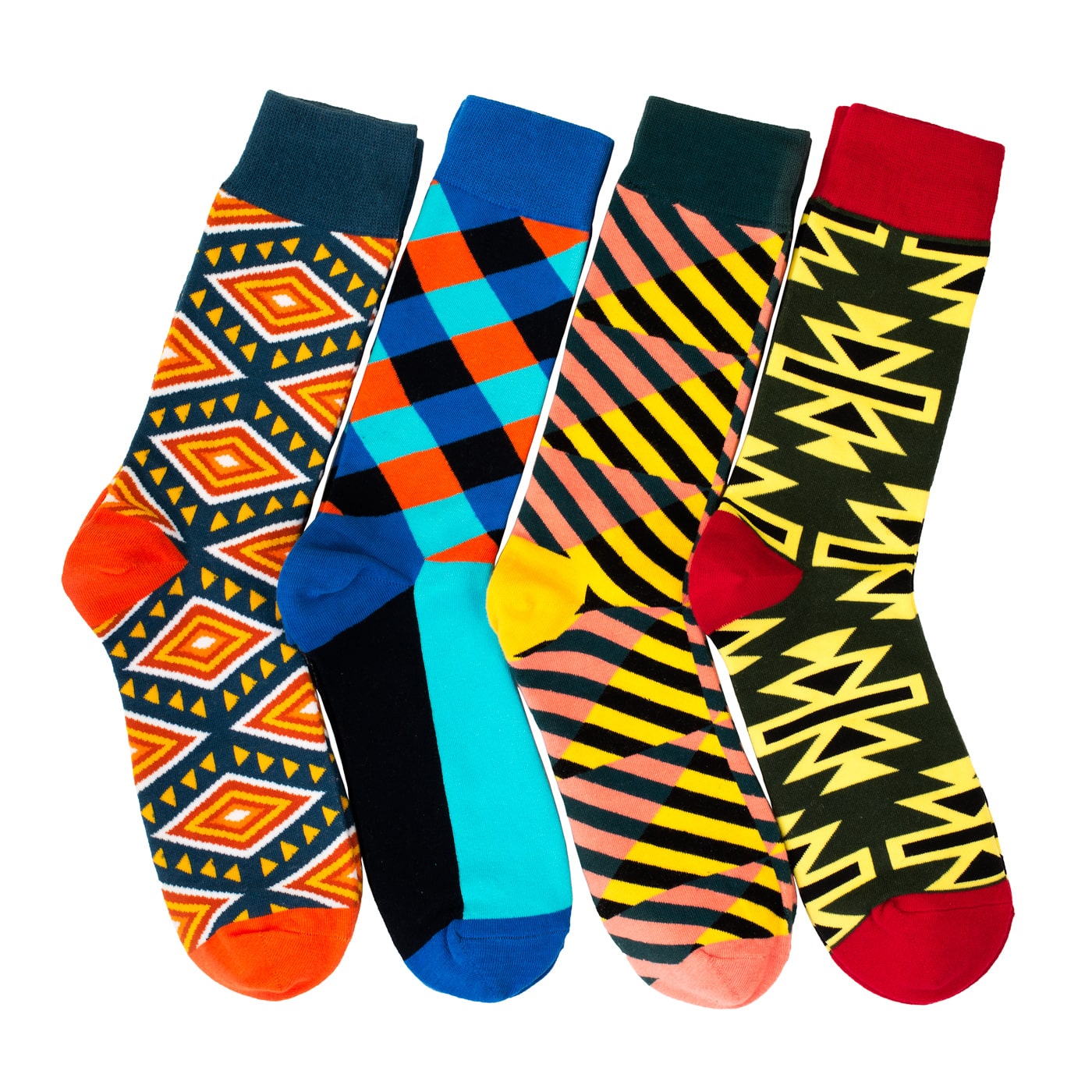 Soho Party Colorful Socks – The Dark Knot