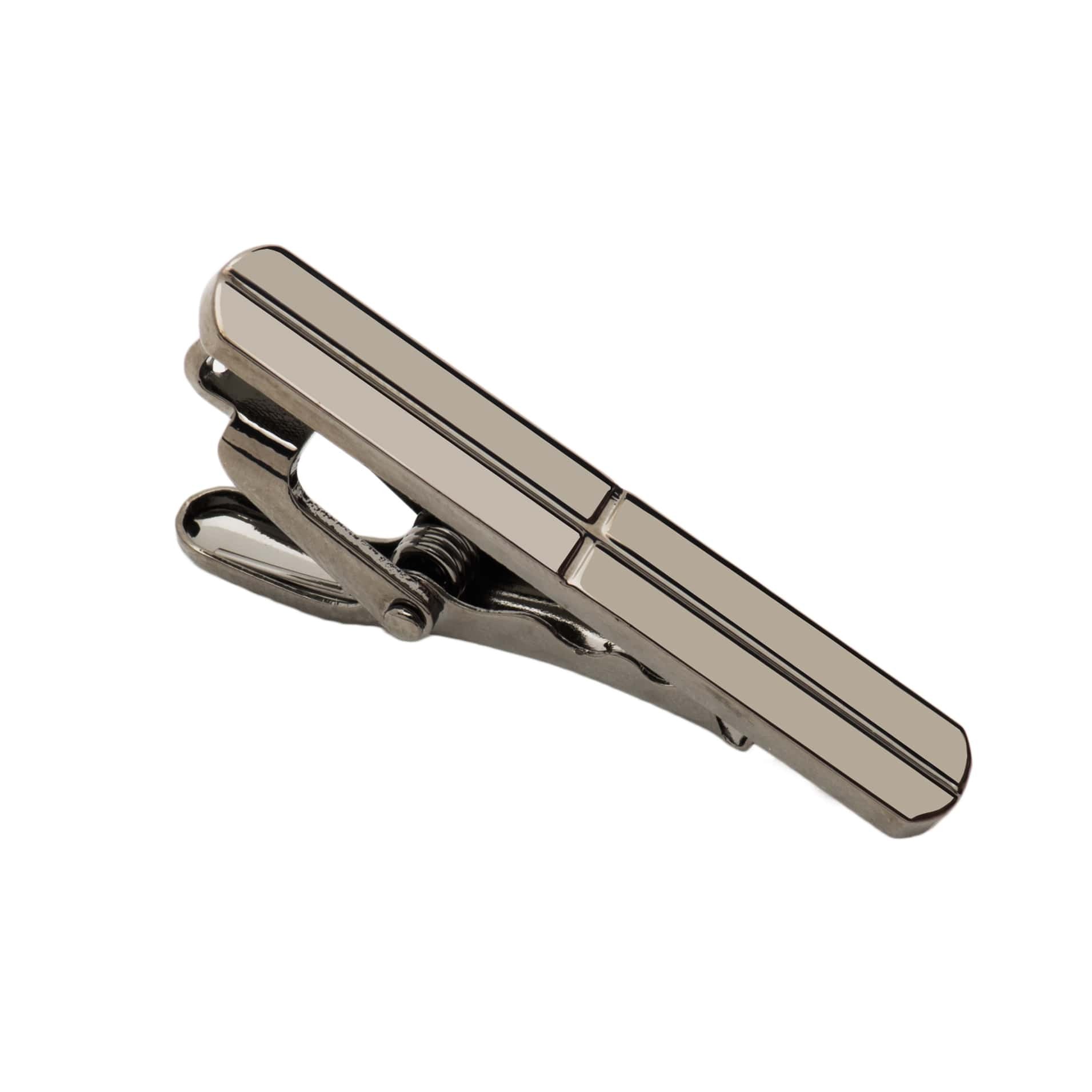 Norfolk Grey Stainless Steel Tie Bar – The Dark Knot